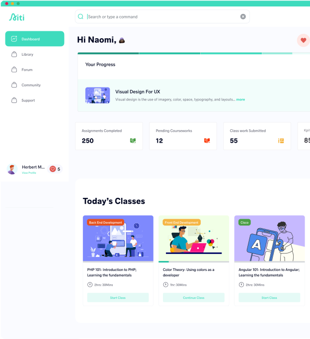 Aiti | Student Dashboard